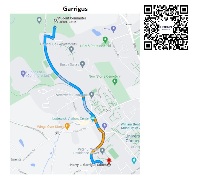 K-Lot Directions | Campus Housing